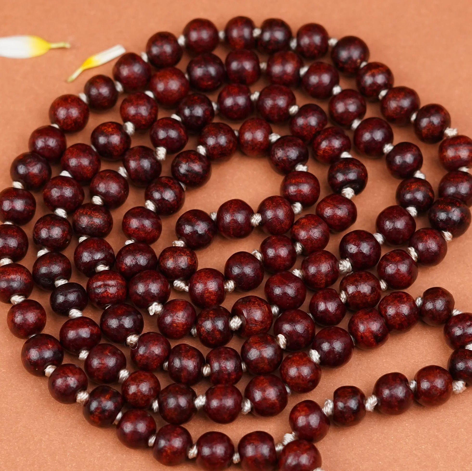 Original Red Sandalwood Mala Red Chandan Mala – Meskart Enterprises